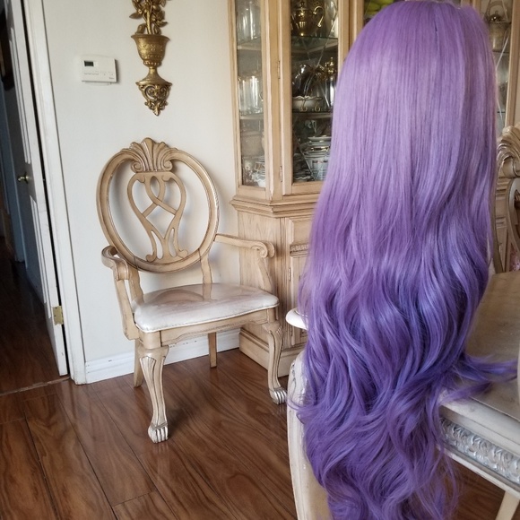 Accessories | Lilac Purple Beauty Lacefront Wig2226 Inches | Poshmark